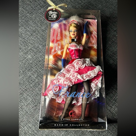 Barbie | Toys | Barbie Pink Label Collector Dolls Of The World France ...